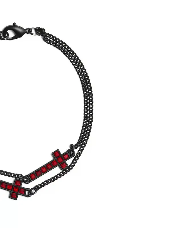 Dsquared2 Cross Charm Bracelet