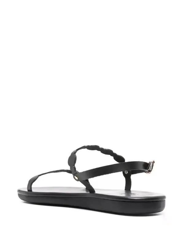 ANCIENT GREEK SANDALS Orion Leather Sandals - Black