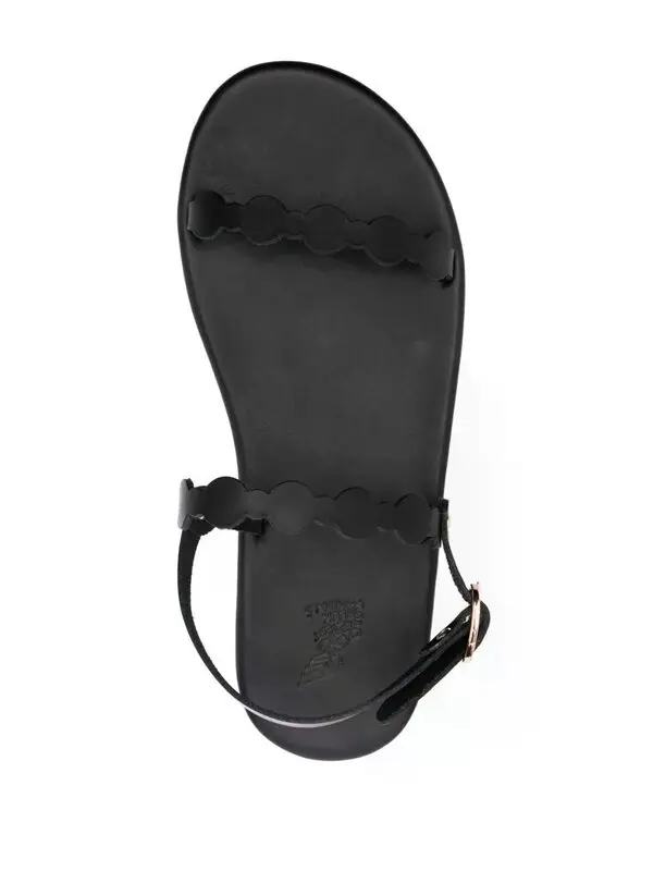 ANCIENT GREEK SANDALS Orion Leather Sandals - Black