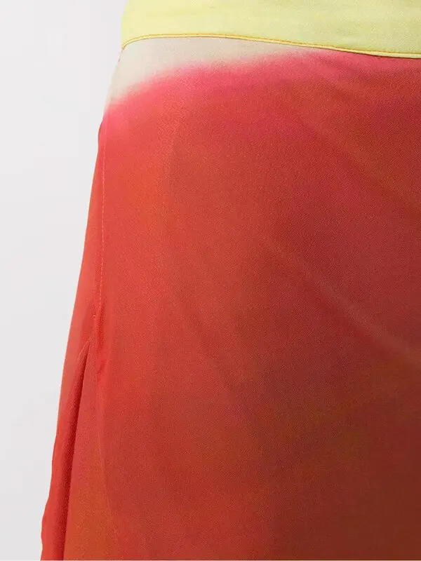 AMIR SLAMA Printed Midi Skirt