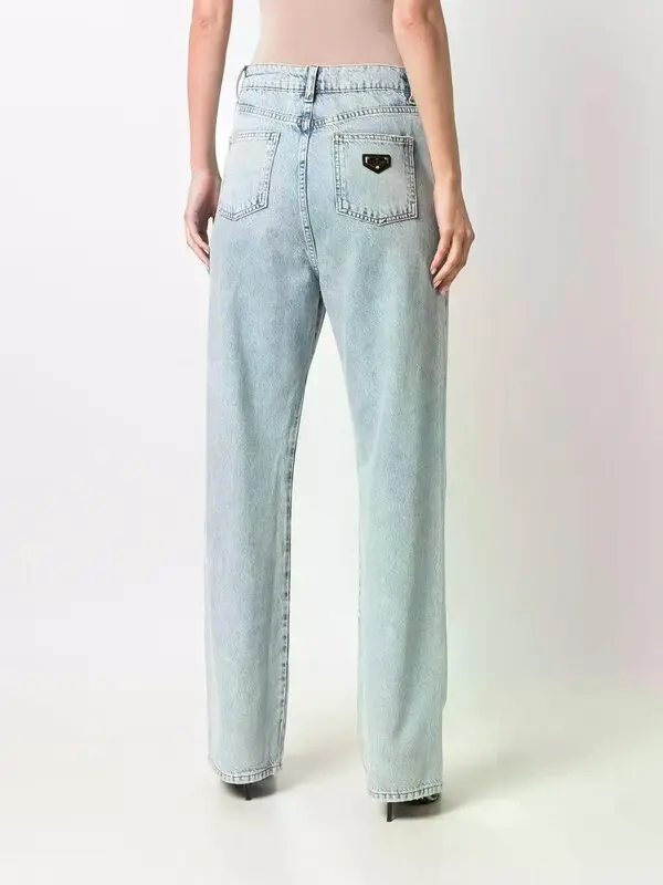 Philipp Plein Iconic Loose Fit Jeans
