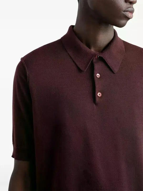 Dolce & Gabbana Fine-ribbed Polo Shirt