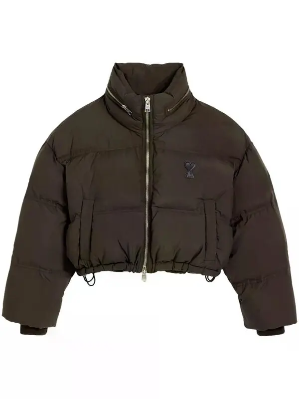 AMI Paris Zipped Puffer Jacket