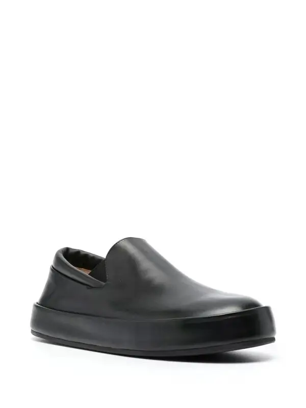Marsèll Leather Slip-on Loafers