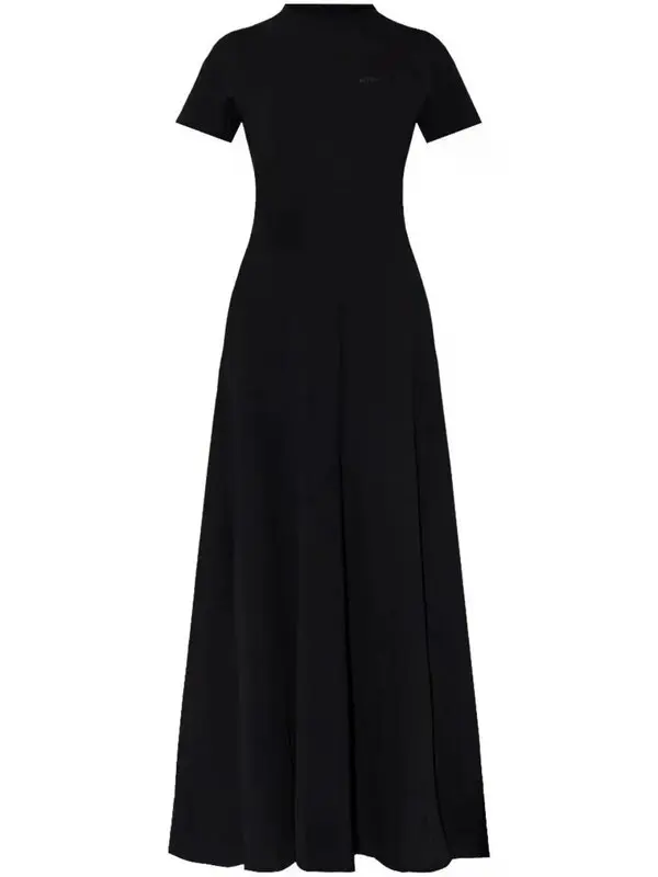 Vetements Flared Maxi Dress