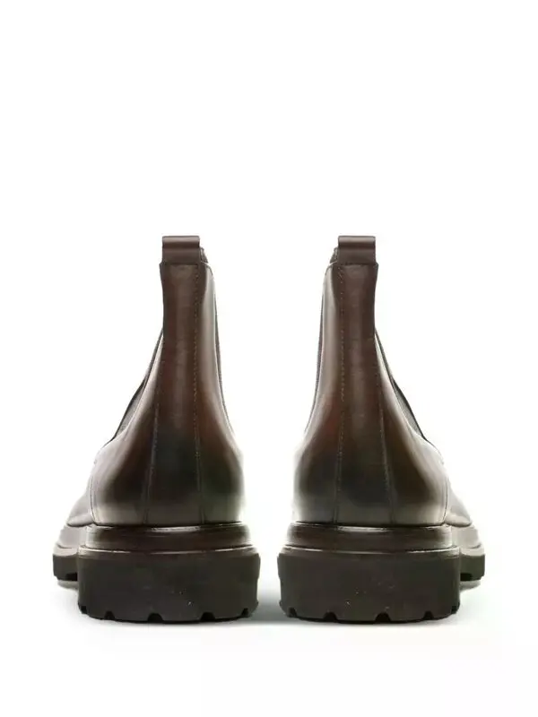POCHE PARIS Leather Chelsea Boots
