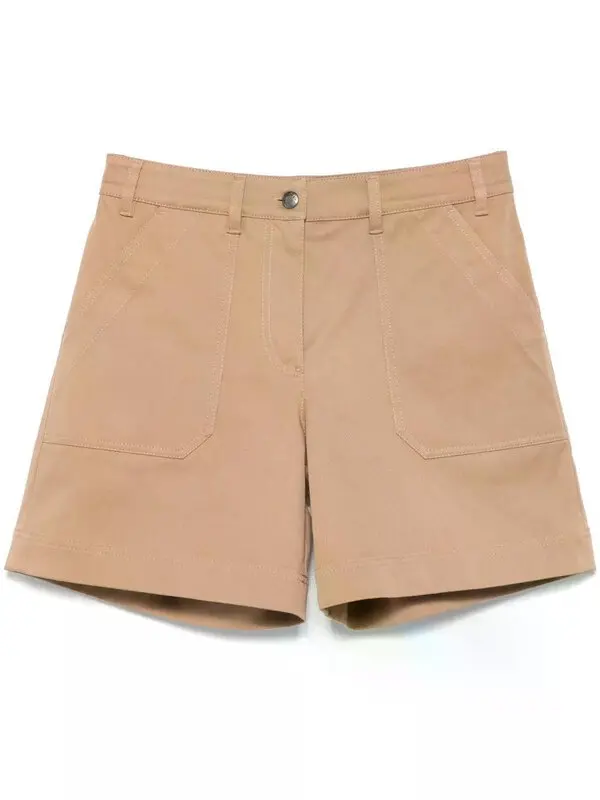 Moncler Gabardine Shorts