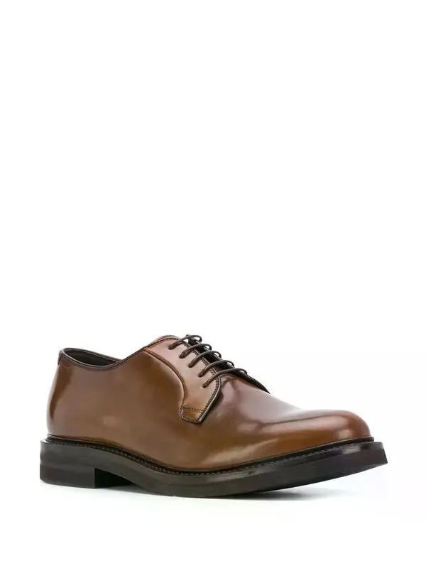 Brunello Cucinelli Cordovan Derby Shoes