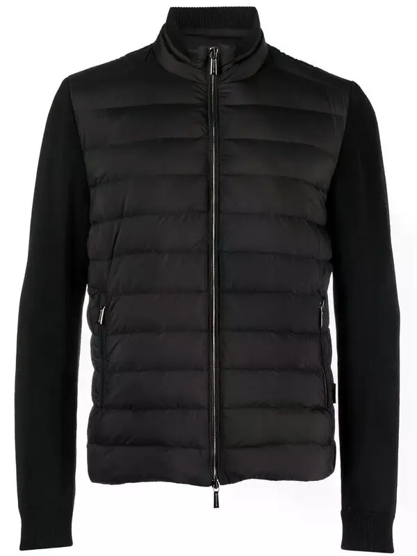 MOORER Padded Zip-up Down Gilet