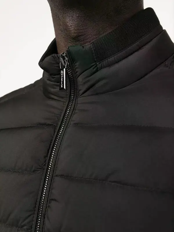 MOORER Padded Zip-up Down Gilet