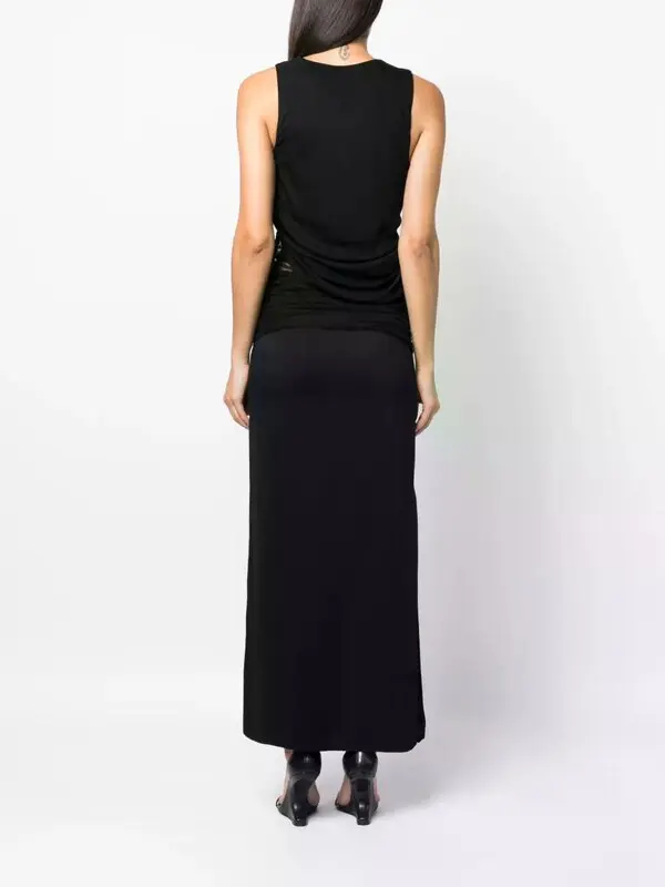 Christopher Esber Semblance Tulle-trim Ruched Dress