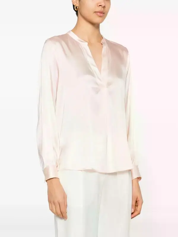 BLANCA VITA Satined Blouse