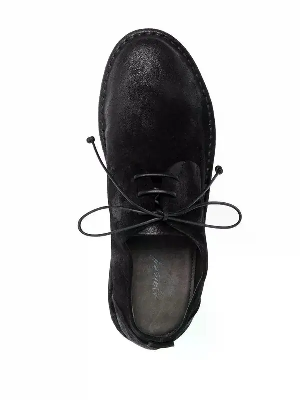 Marsèll Sancrispa Suede Derby Shoes - Black