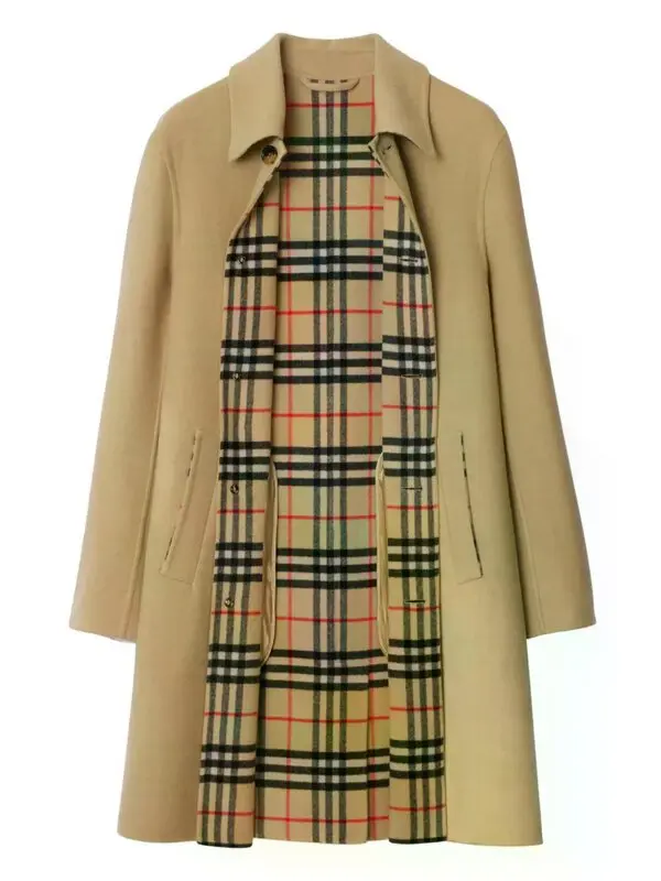 Burberry Car Coat - Neutrals