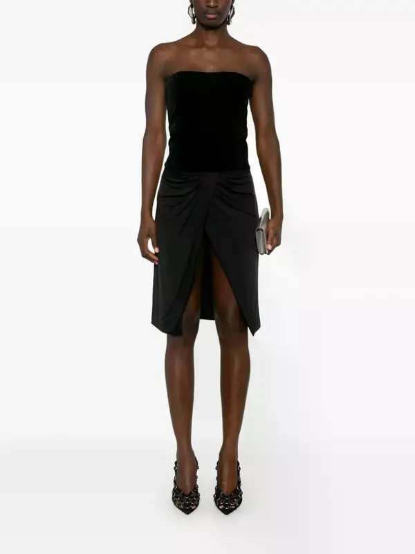 TOM FORD Cotton Velvet Corset