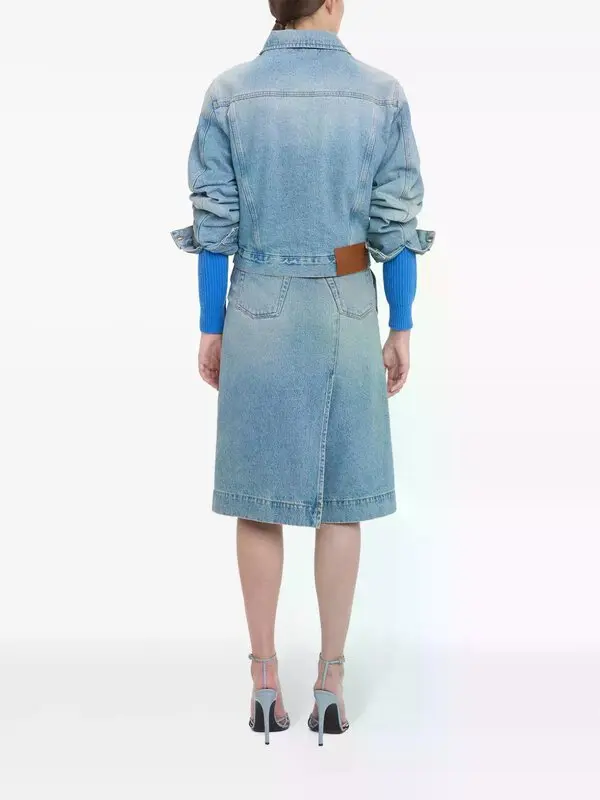Victoria Beckham Padded Denim Jacket