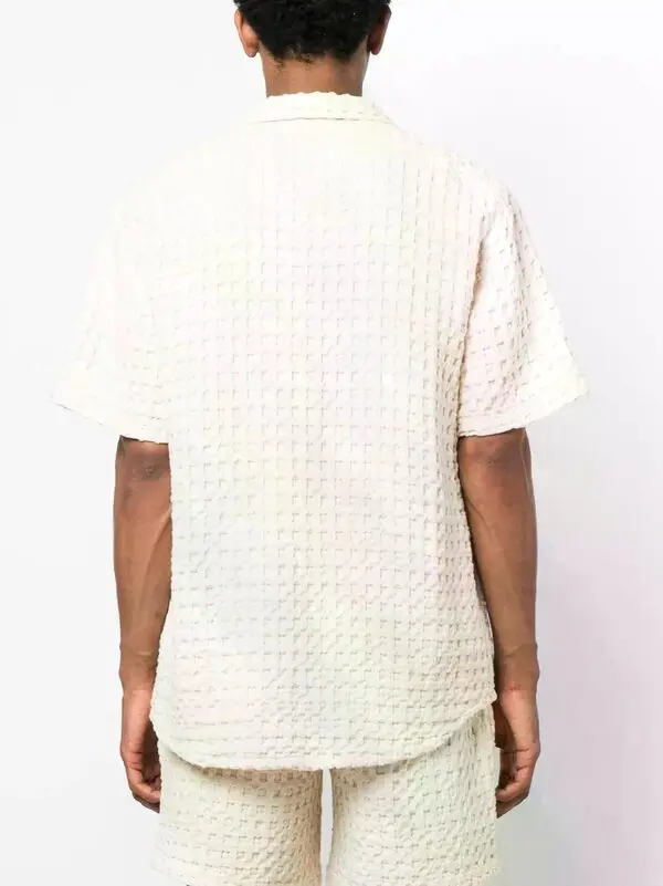 OAS Company Cuban-collar Woven Shirt