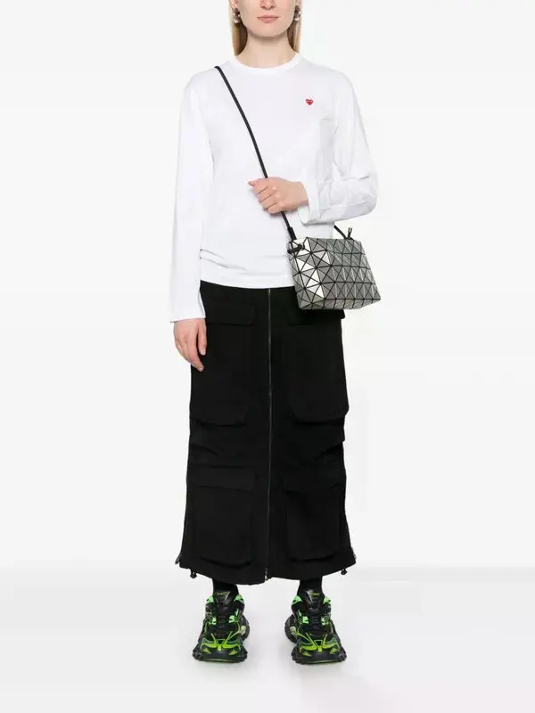 Play Comme Des Garcon Mini Heart-patch T-shirt