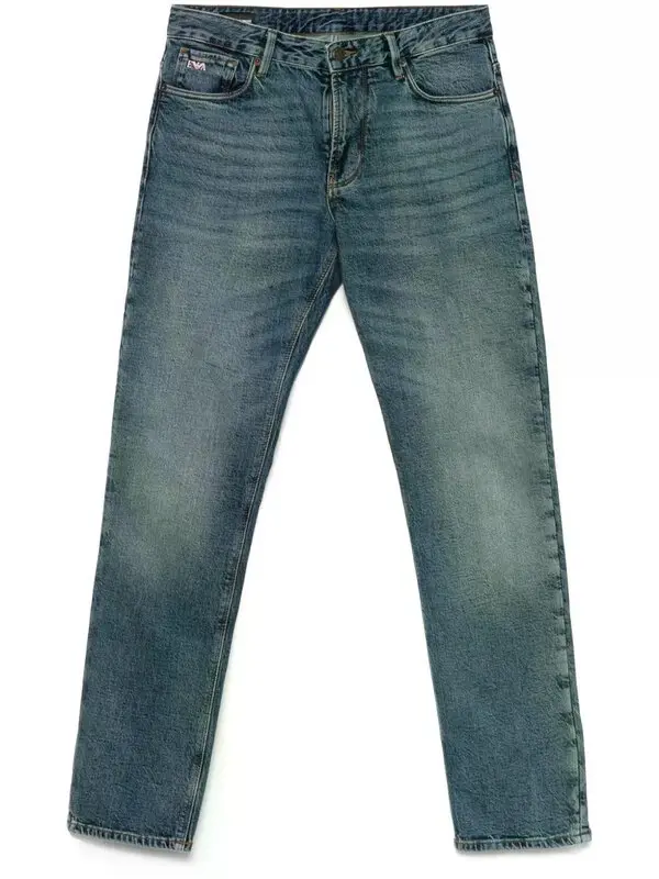 Emporio Armani Logo-plaque Jeans