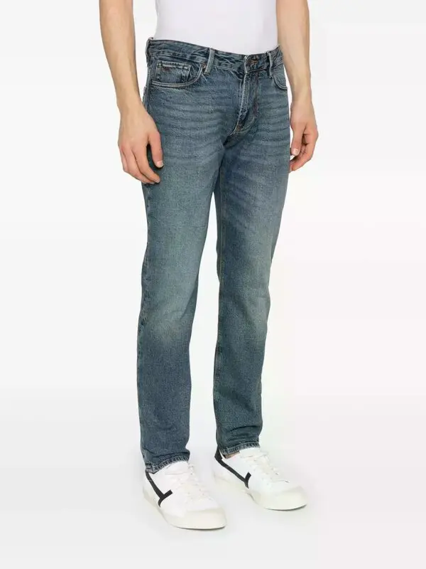 Emporio Armani Logo-plaque Jeans