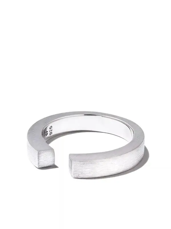 Tom Wood Sterling Cut-out Open Ring - Silver