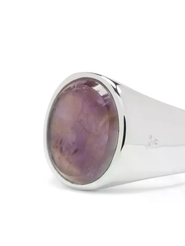 Tom Wood Oval Sakura Signet Ring