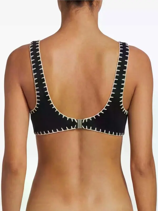 Nanushka Malti Bikini Top - Black