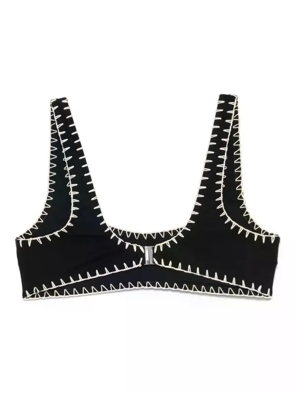 Nanushka Malti Bikini Top - Black
