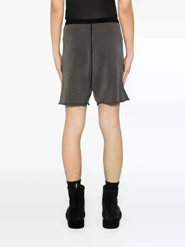 LABEL UNDER CONSTRUCTION Cotton Shorts With Elasticated Waistband