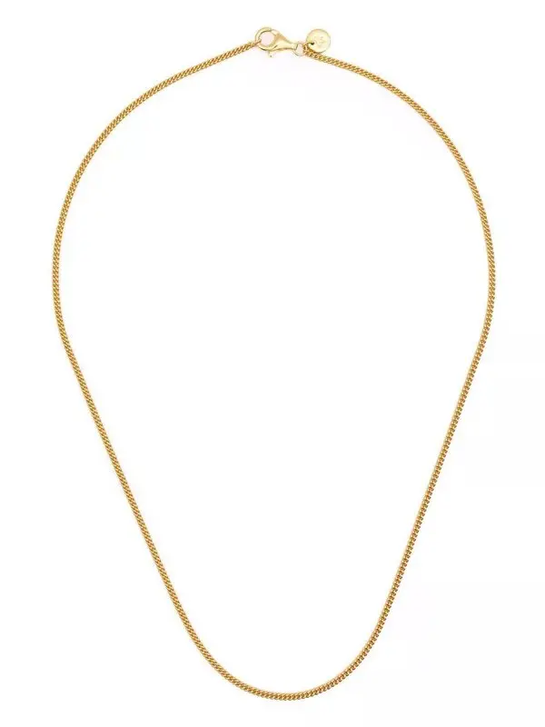 Tom Wood Slim Curb Chain Necklace - Gold