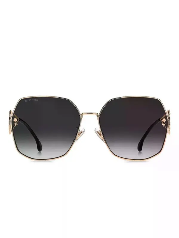 Etro Paisley Sunglasses - Gold