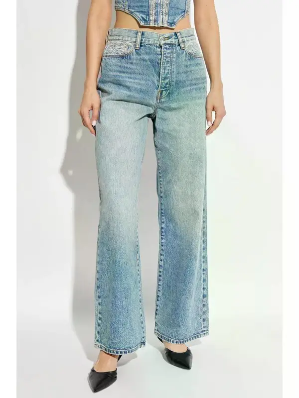 Amiri Wide-leg Jeans
