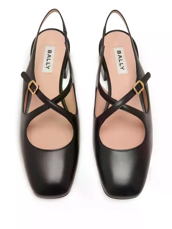 Bally 30mm Leather Pumps