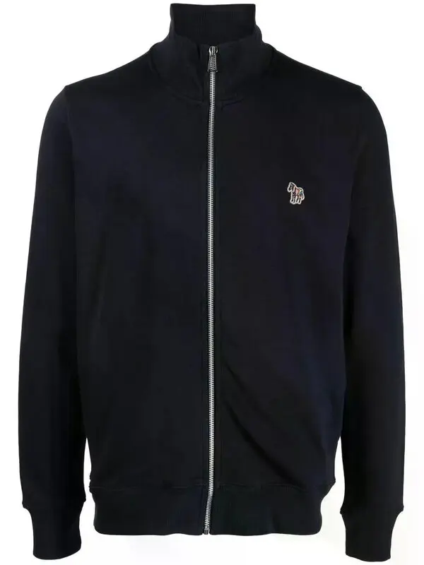 Paul Smith High-neck Zip-up Sweatshirt