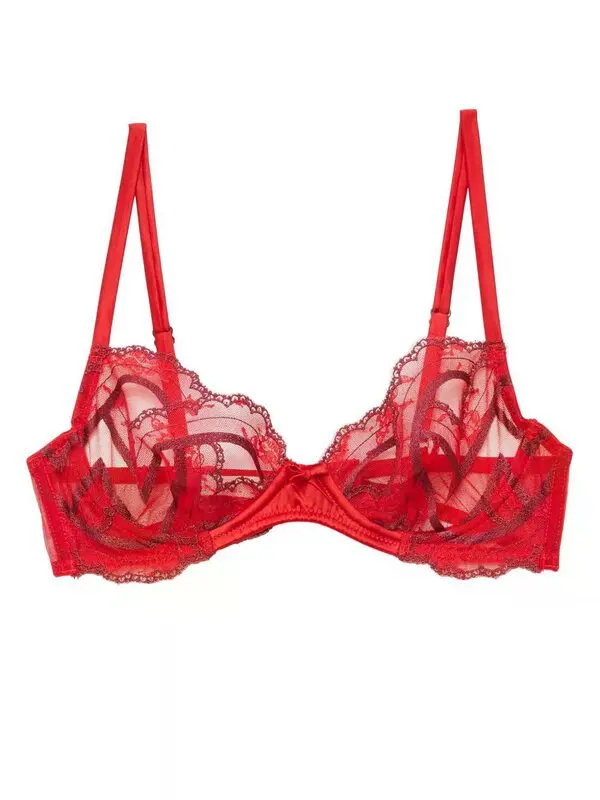FLEUR DU MAL Hendrix Bra - Red