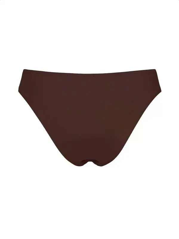 ERES Coulisses High-waisted Bikini Briefs - Brown