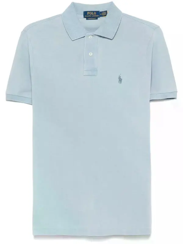 Polo Ralph Lauren Embroidered Polo Shirt - Blue