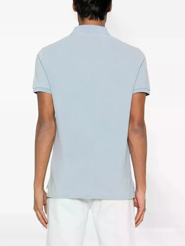 Polo Ralph Lauren Embroidered Polo Shirt - Blue