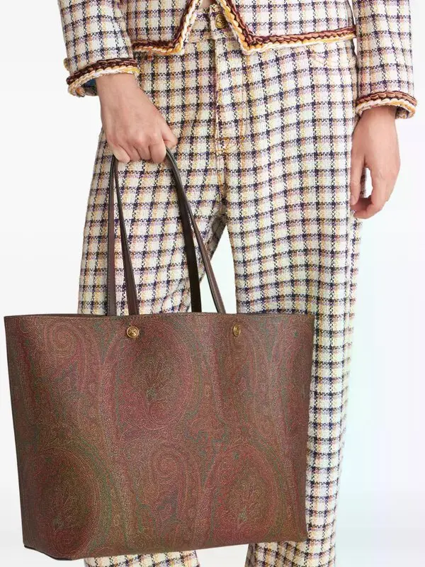 Etro Essential Tote Bag - Brown