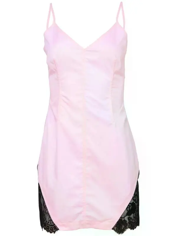 FLEUR DU MAL Poplin Mini Dress