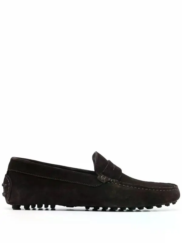 SCAROSSO Michael Penny Loafers - Brown