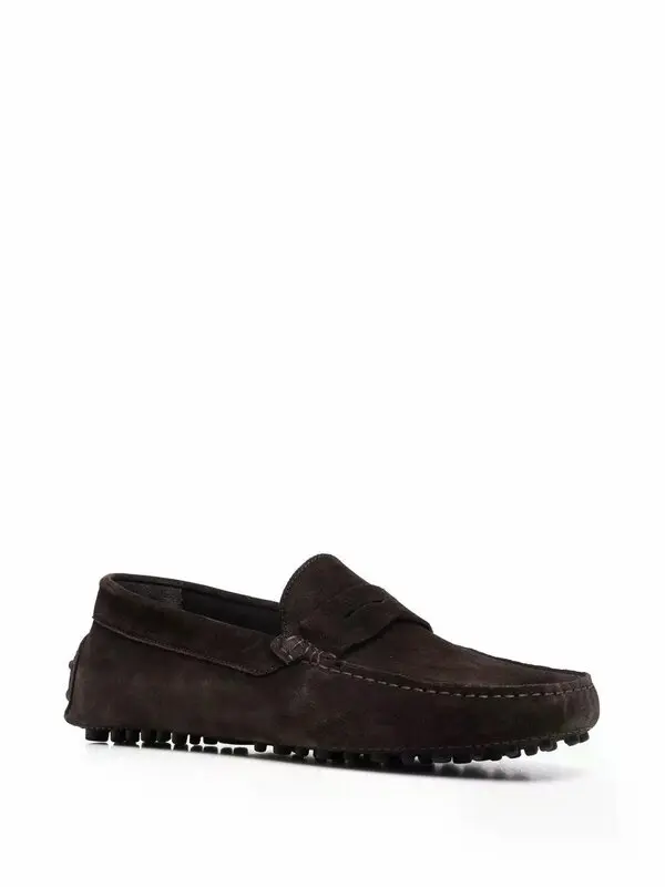SCAROSSO Michael Penny Loafers - Brown