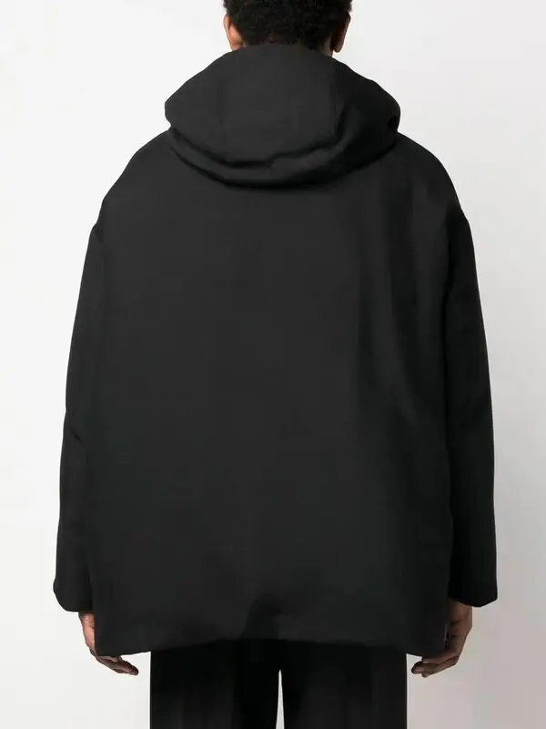 Valentino Garavani Zip-up Hooded Coat