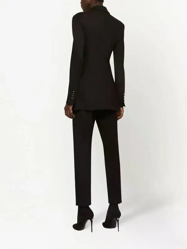 Dolce & Gabbana Milano-rib Double-breasted Blazer