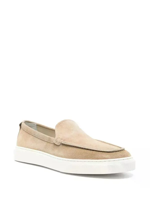 Woolrich Suede Loafers - Neutrals