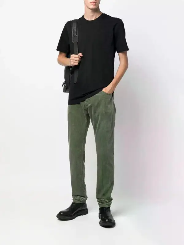 Aspesi Short-sleeve Cotton T-shirt - Black