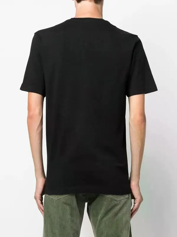 Aspesi Short-sleeve Cotton T-shirt - Black