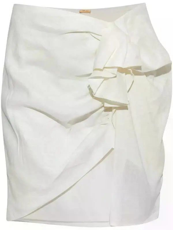 Cult Gaia Kit Skirt - White