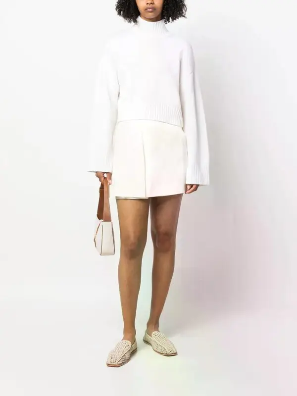 Fabiana Filippi Mock-neck Virgin Wool Jumper