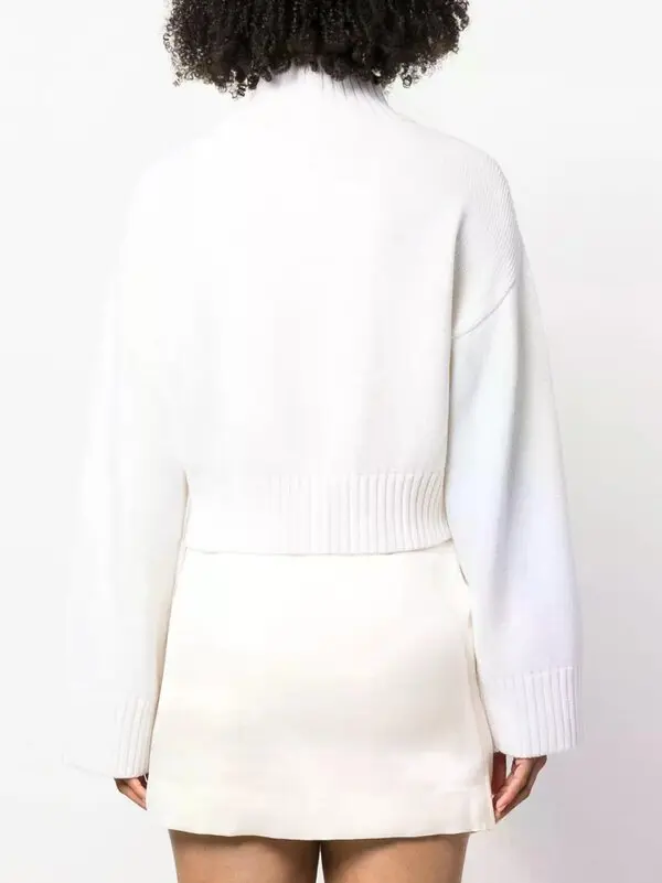 Fabiana Filippi Mock-neck Virgin Wool Jumper